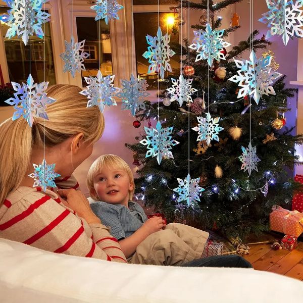 3D holografske pahulje (6 komada) | HOLOFLAKE – Superzebra.hr