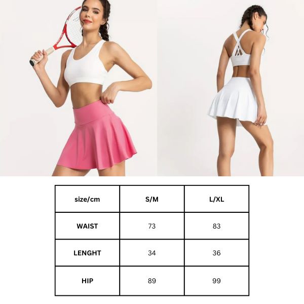 Suknja s ugrađenim kratkim hlačama i džepom | SKORTIFY – Superzebra.hr